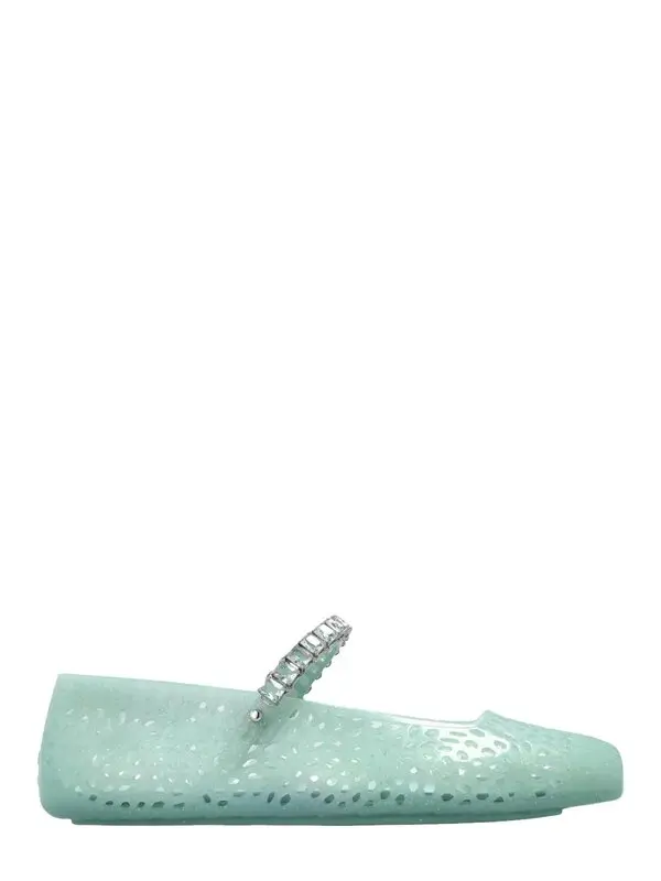 JIMMY CHOO Jelly Ballet Flats - Green