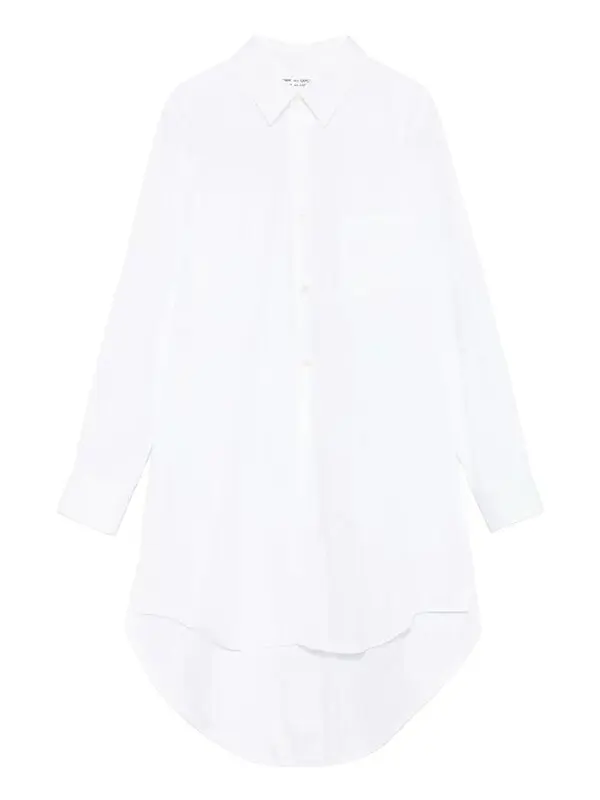 Comme Des Garçons Cotton Shirt - White