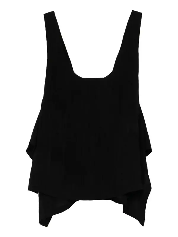 Henrik Vibskov Draped Tank Top - Black