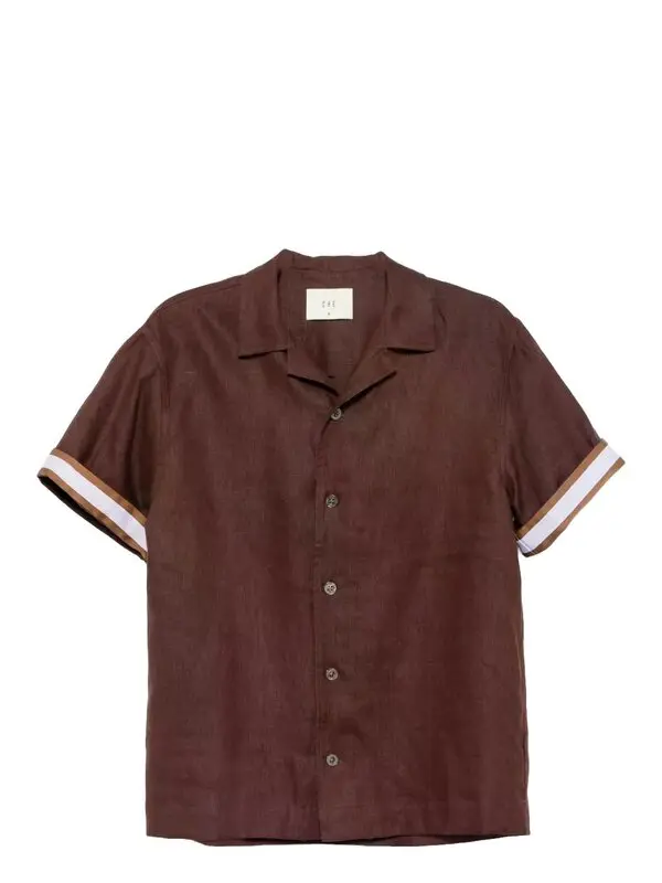 CHE Linen Valbonne Shirt - Brown