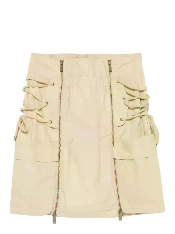 Isabel Marant Iteli Mini Skirt - Neutrals
