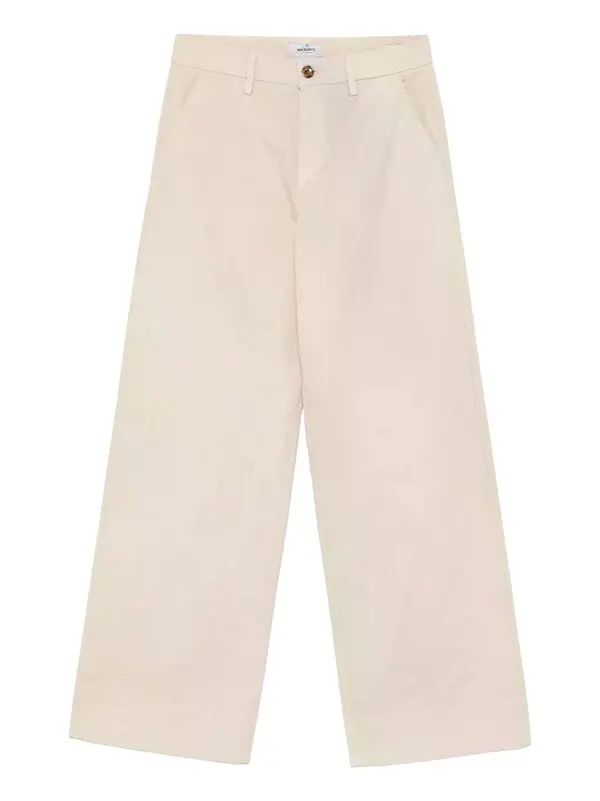 MASON'S Gabardine Trousers - Neutrals