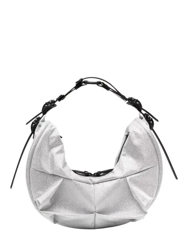 INNERRAUM Hm2 Half-moon Bag - Silver