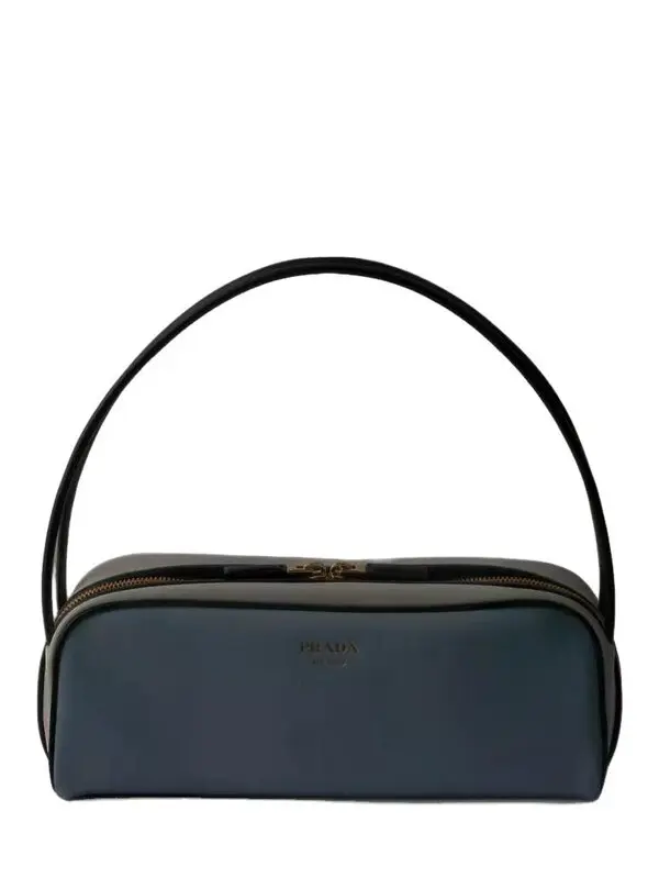 Prada Swing Leather Shoulder Bag - Blue