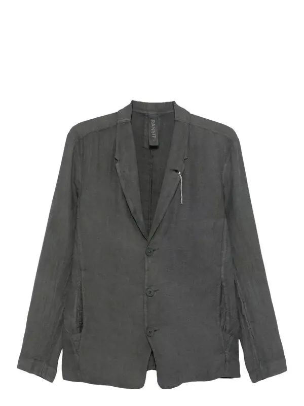 Transit Single-breasted Blazer - Grey