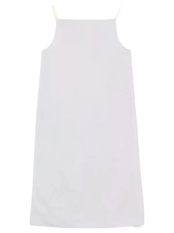 Carven Slip-style Midi Dress - Grey