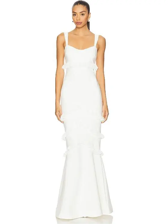 Likely Solana Gown - White