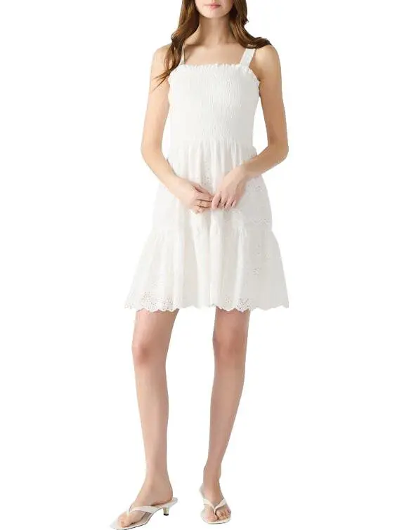 Steve Madden Preston Cotton Eyelet Sundress - Antique