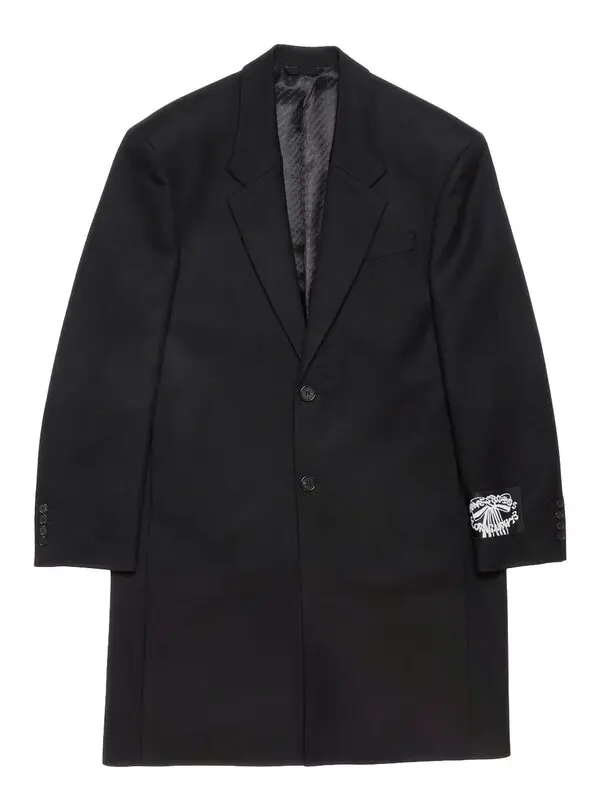 Acne Studios Single-breasted Coat - Black