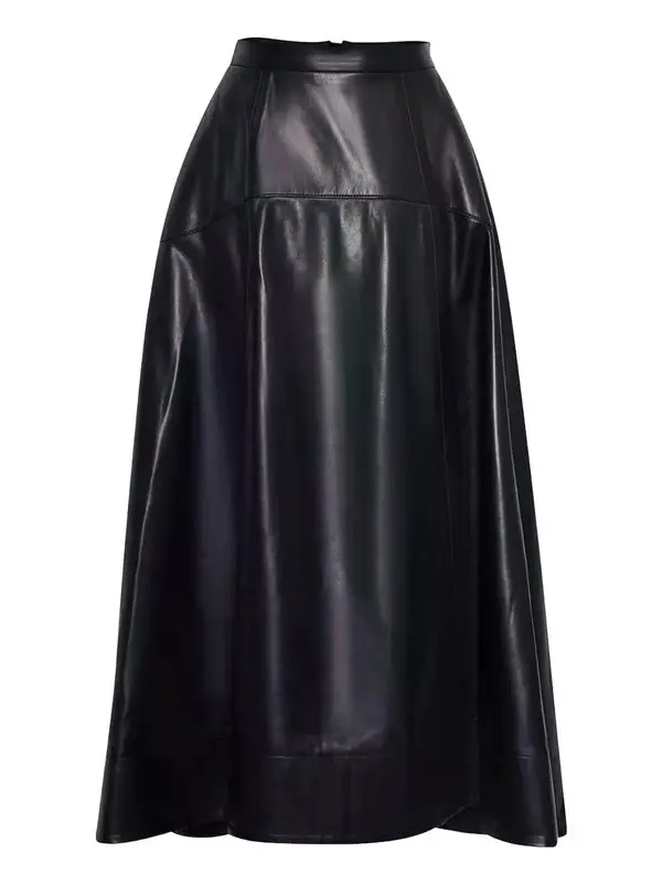 Adam Lippes Cody Skirt - Black