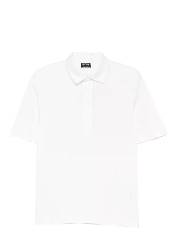 Zegna Short-sleeves Polo Shirt - White