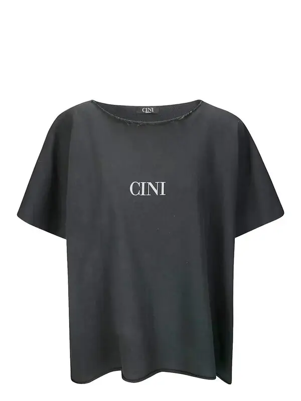 CINI Logo-print T-shirt - Grey