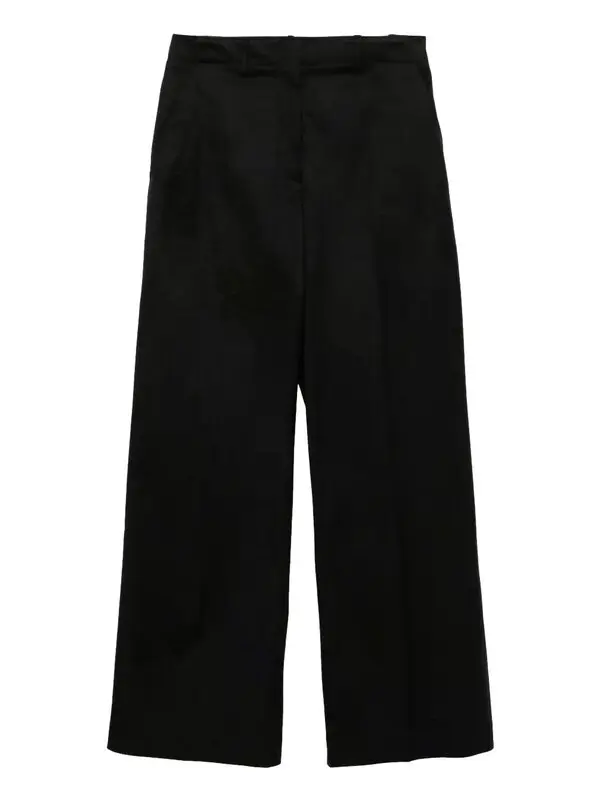 Theory Straight-leg Trousers - Black