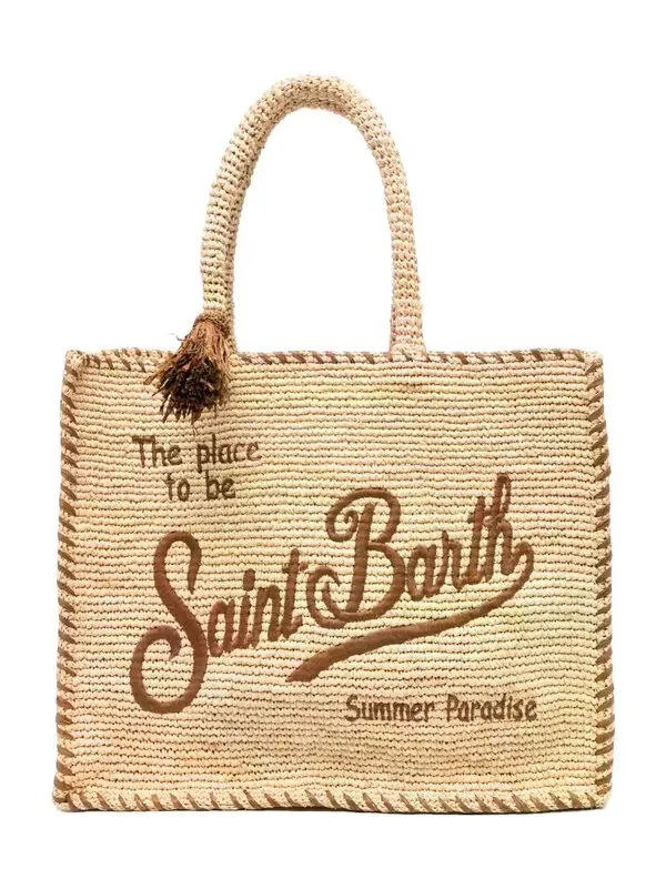 MC2 SAINT BARTH Vanity Tote Bag - Neutrals