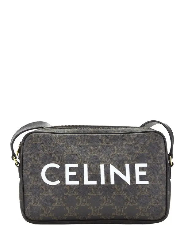 Celine Triomphe Messenger - Brown