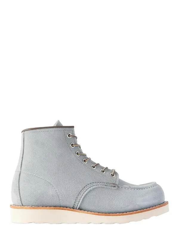 Red Wing 8800 Classic Moc Suede Boots - Blue