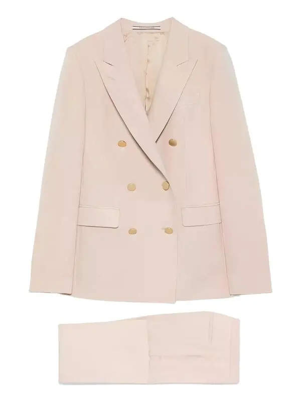 Tagliatore Double-breasted Suit - Neutrals