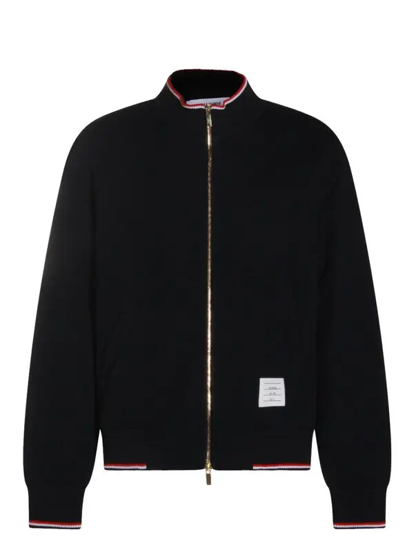 Thom Browne Cotton Casual Jacket - Blue