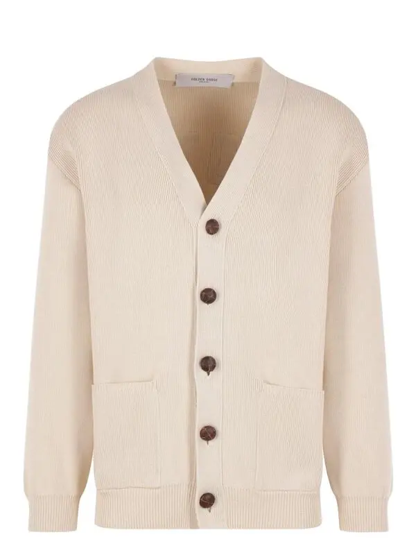 Golden Goose Cardigan - Travertine
