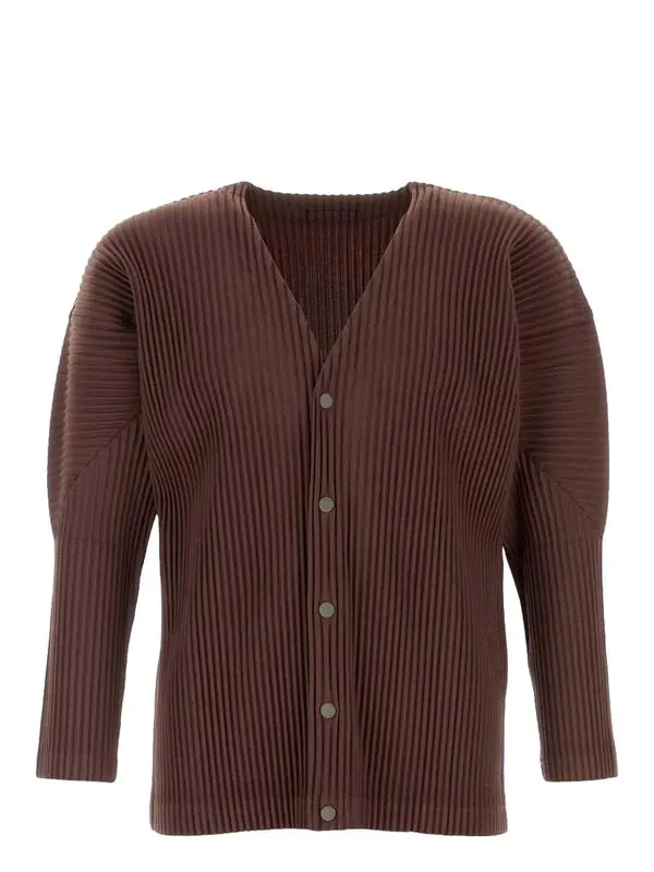 Issey Miyake Knitwear Cardigan - Brown
