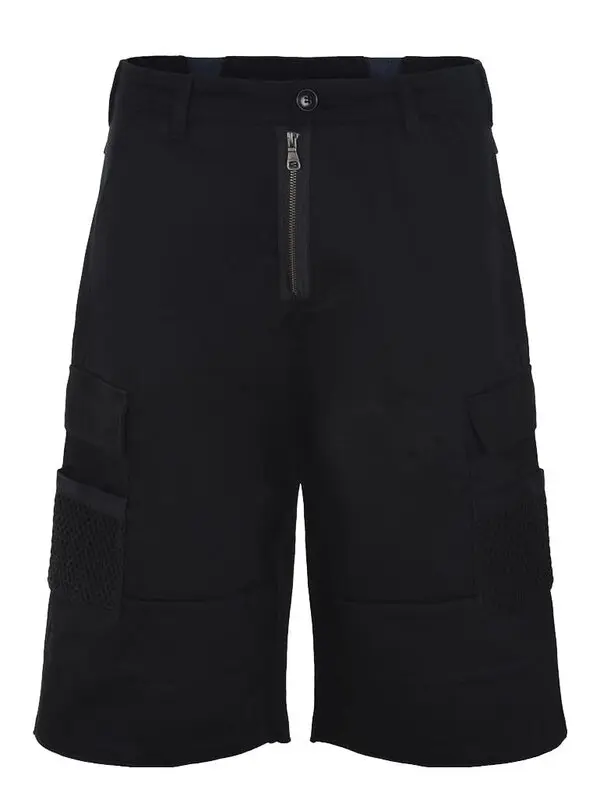 Andersson Bell Cotton Cargo Shorts - Black