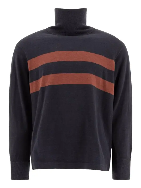 Ralph Lauren Cotton Turtleneck Sweater - Blue