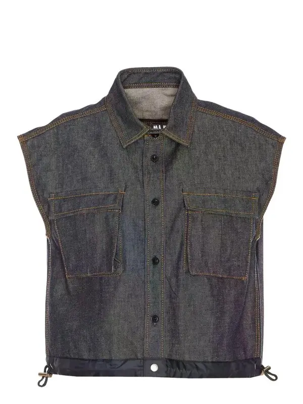 Sacai Denim Shirt - Grey
