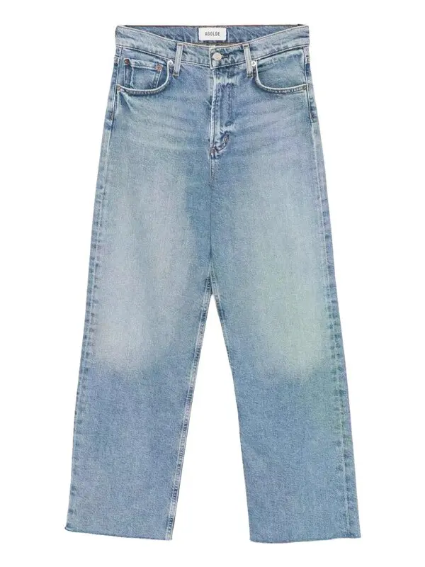AGOLDE Ren Wide-leg Jeans - Blue
