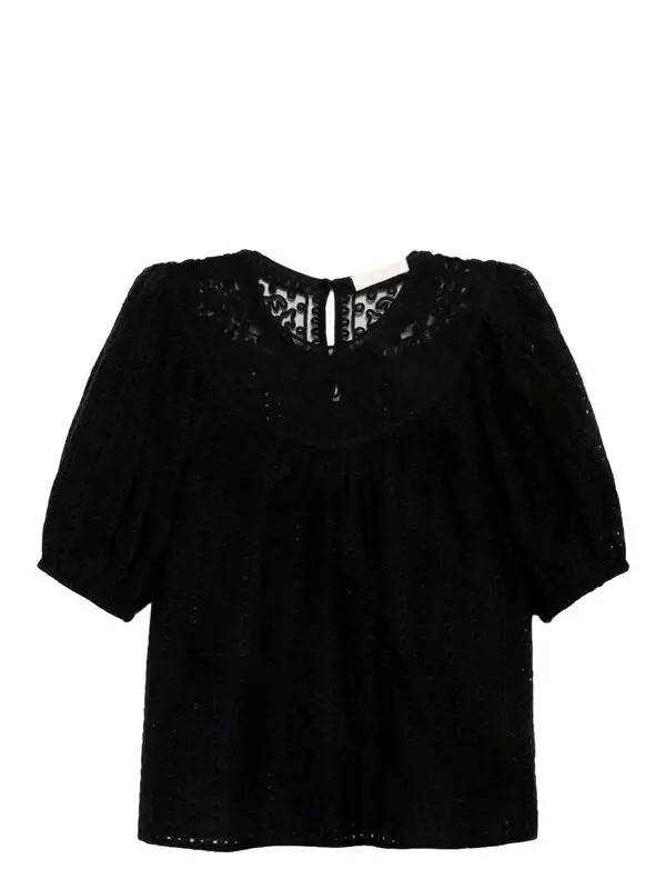 Ulla Johnson Amina Blouse - Black