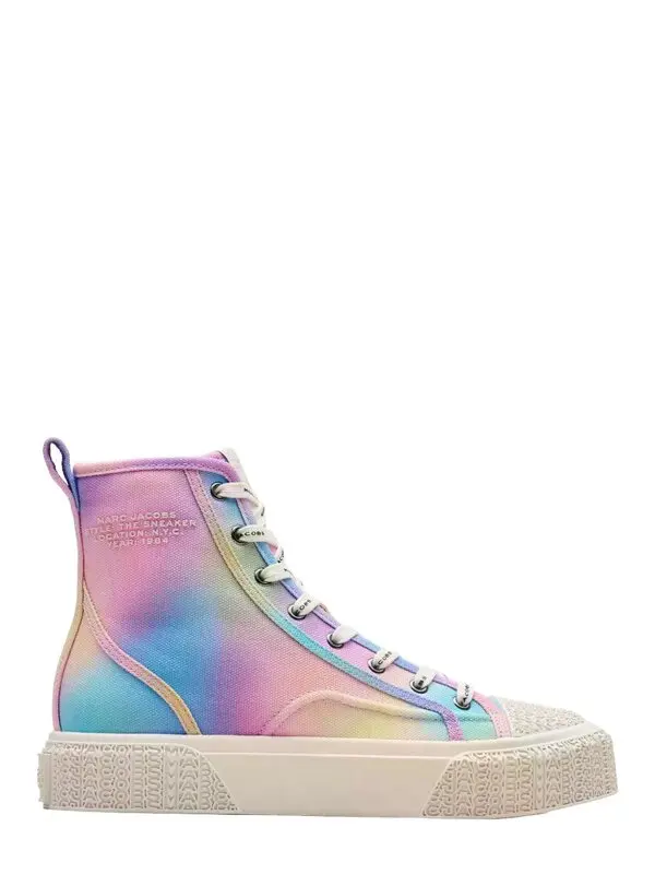 Marc Jacobs Airbrush Canvas Sneakers - Pink