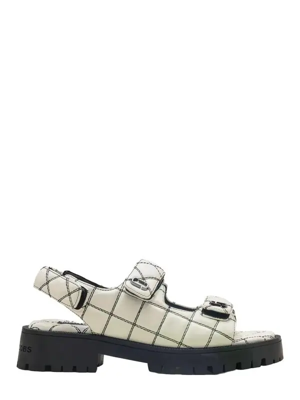 Marc Jacobs The Quilted Sunny Sandals - White