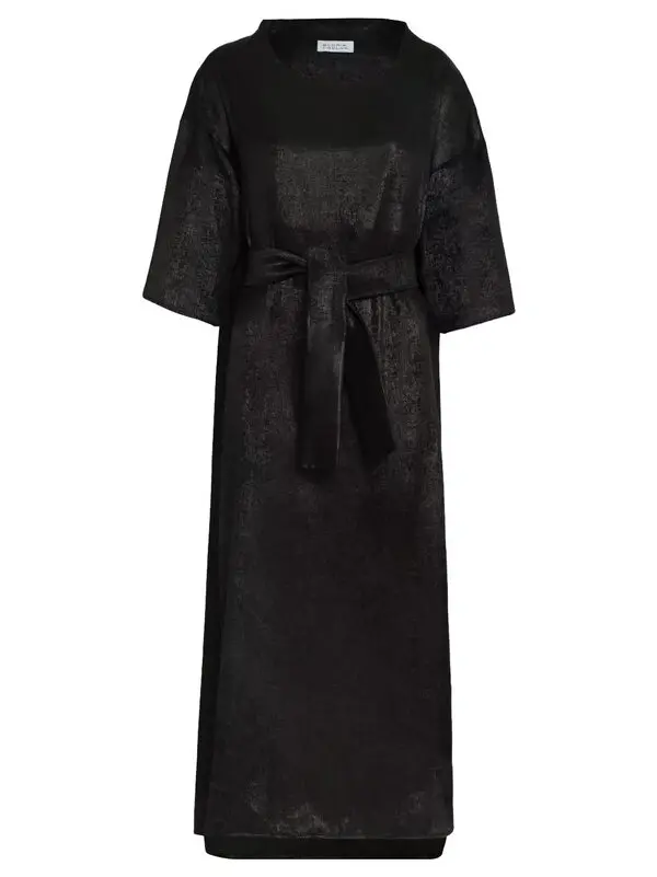 GLORIA COELHO Half Sleeve Dress - Black