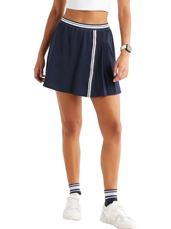 RECESS PICKLEBALL X ZELLA Recess X Zella Maggie Pleated Skort - Navy Sapphire