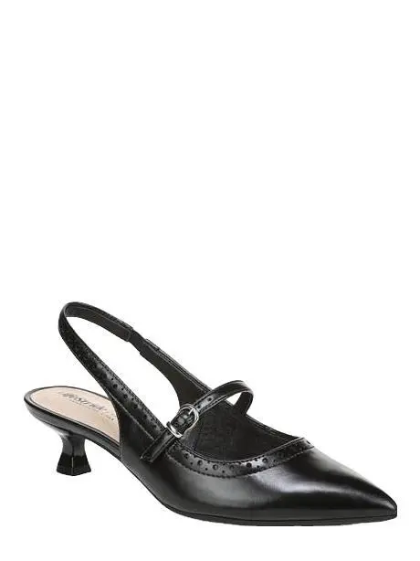 LIFESTRIDE Marilyn Slingback Kitten Heel Pumps - Black