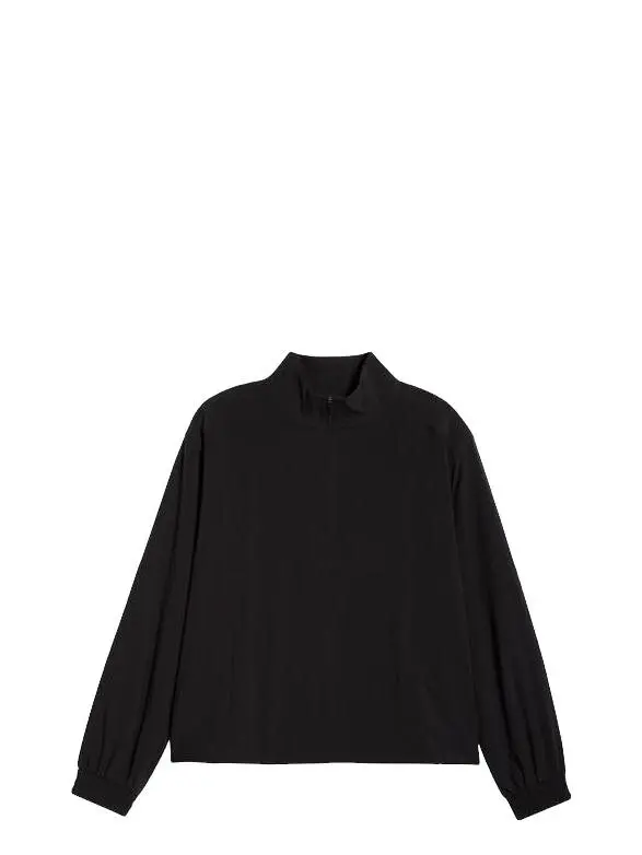 Zella Recess X Club Half Zip Pullover - Black