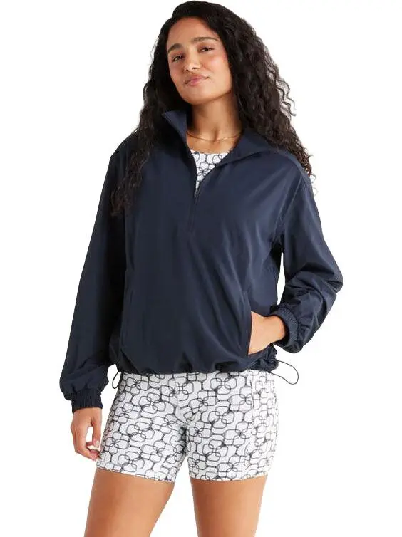 RECESS PICKLEBALL X ZELLA Recess X Zella Club Half Zip Pullover - Navy Sapphire