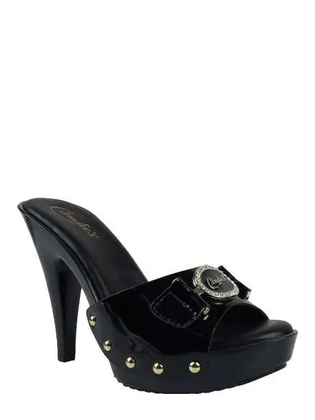 CANDIE'S Lorenna Platform Sandal - Black