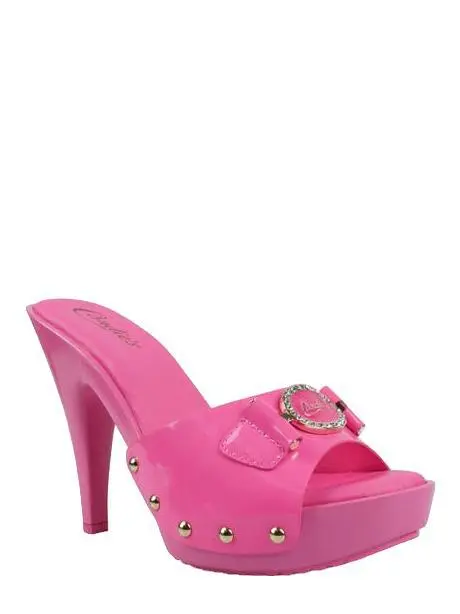 CANDIE'S Lorenna Platform Sandal - Fuschia