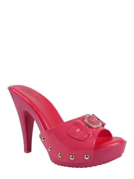 CANDIE'S Lorenna Platform Sandal - Hot Pink