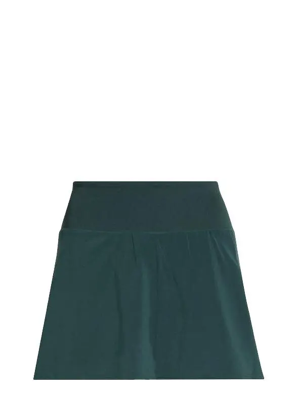 Zella High Waist Pleated Skort - Green Timber