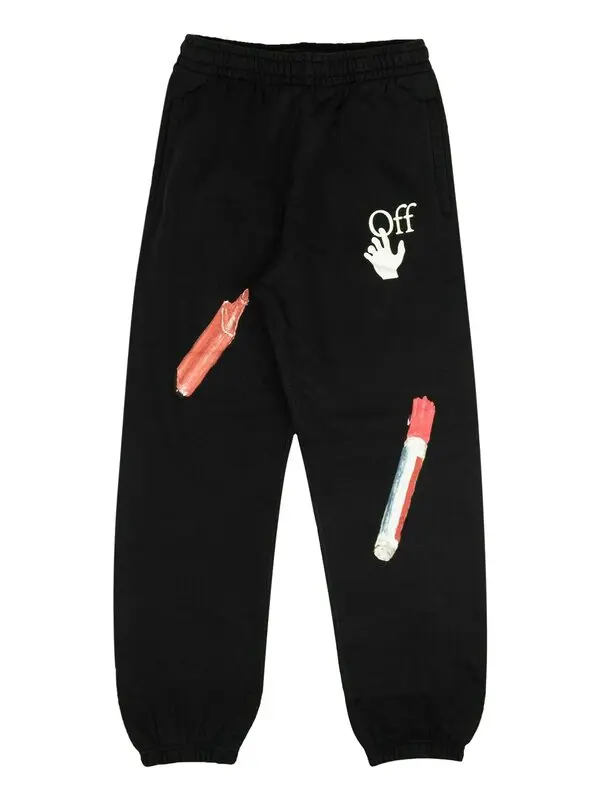 Off-White Pascal Medici Sweatpants - Black