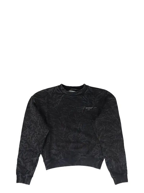 Off-White Crewneck Sweatshirt - Black
