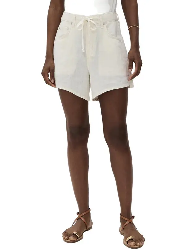 Citizens Of Humanity Brynn Drawstring Shorts - Vanilla