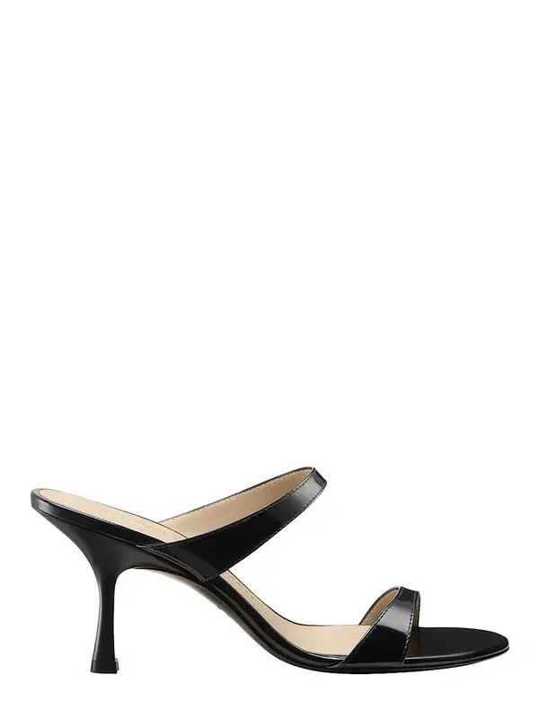 STUART WEITZMAN Nudist Dual-strap Sandals - Black