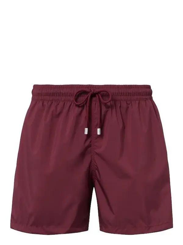 Fedeli Madeira Swim Trunks - Burgundy