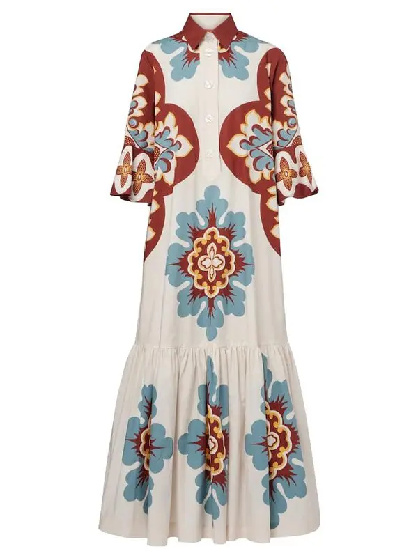 La DoubleJ Artemis Printed Shirtdress - Multicoloured