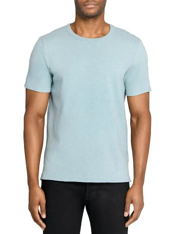 W.R.K Asher Slub Stretch Cotton & Modal T-shirt - Blue