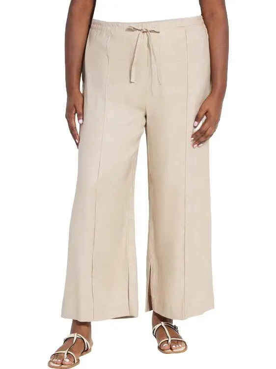 Lyssé Nixie Blend Wide Leg Pants - Linen