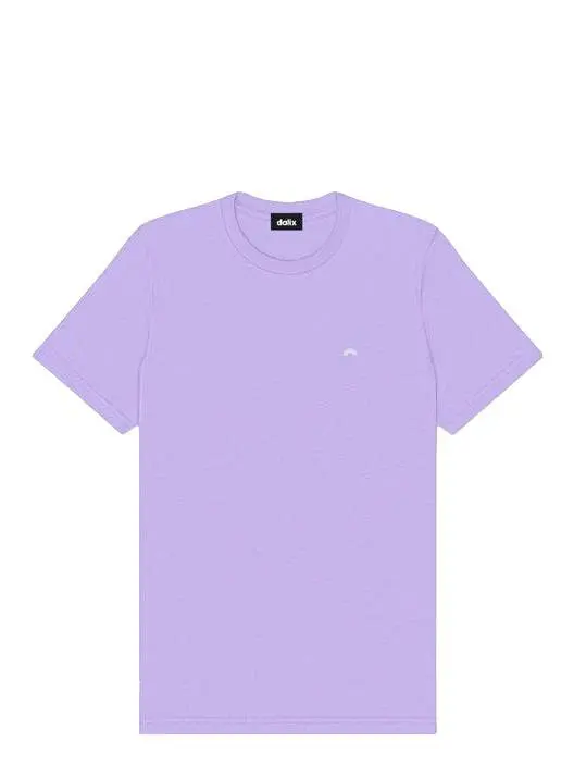 DALIX Lil Rainbow Lightweight Jersey Tee - Lavender
