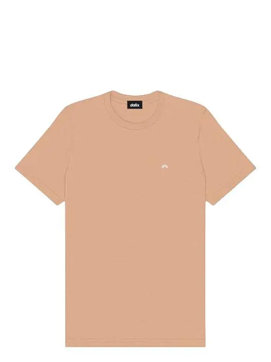 DALIX Lil Rainbow Lightweight Jersey Tee - Peach